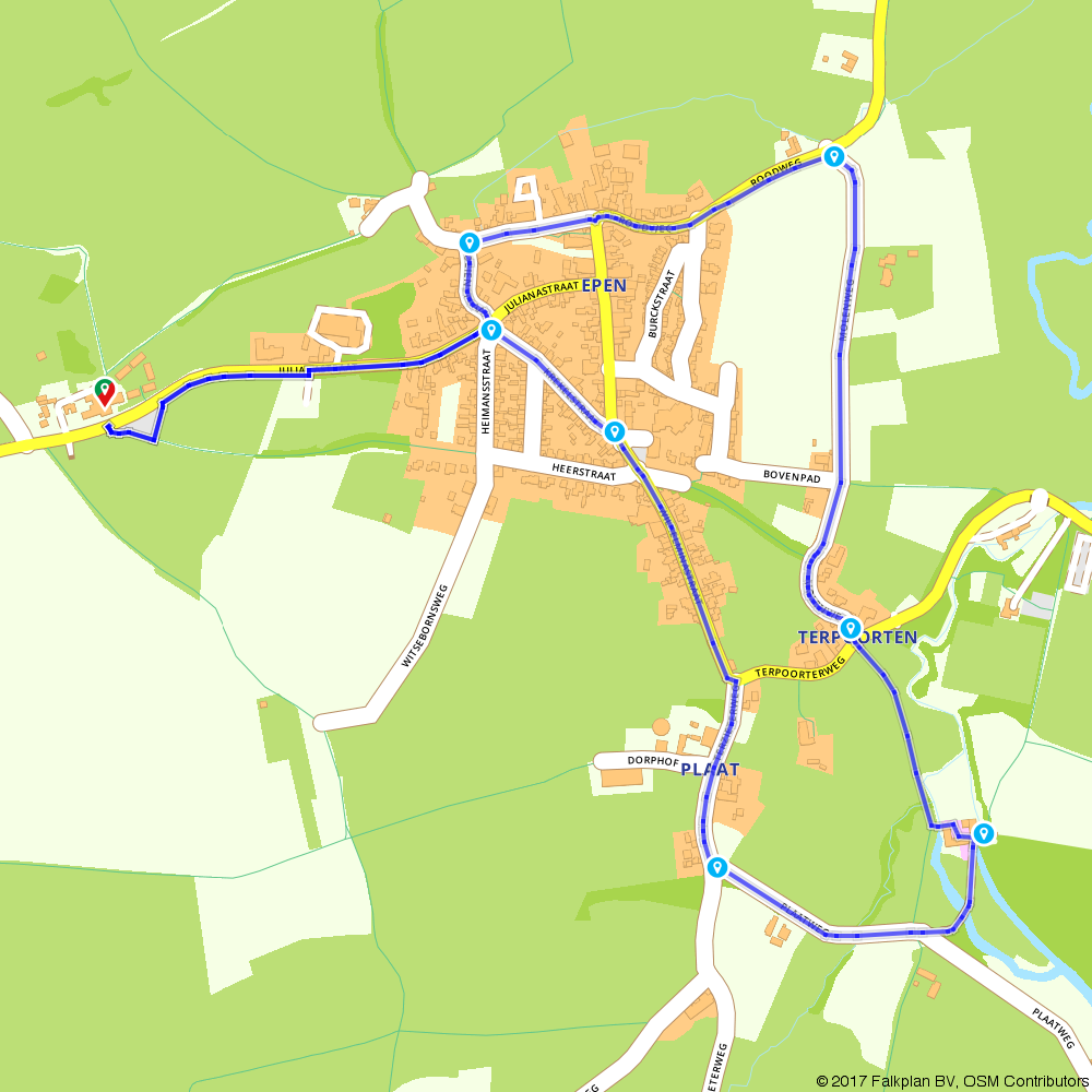 Tour of Epen along various springs and source streams, 4.4 km - Gulpen ...