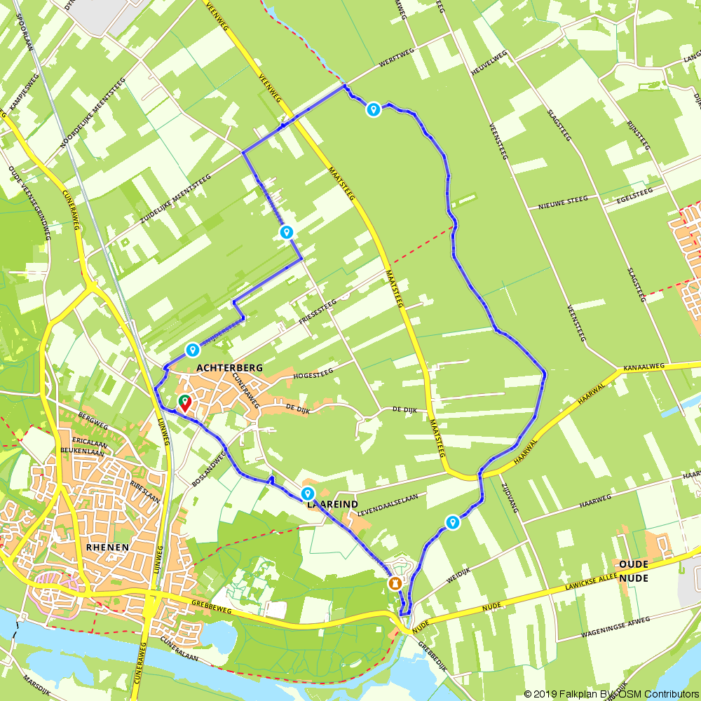 Walking through the beautiful surroundings of Achterberg - Rhenen ...