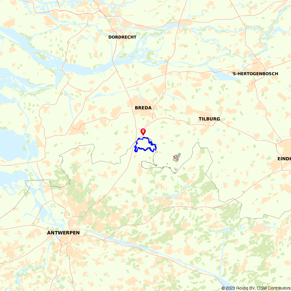 Around Meersel Dreef - Hoogstraten - Hiking route | Route.nl