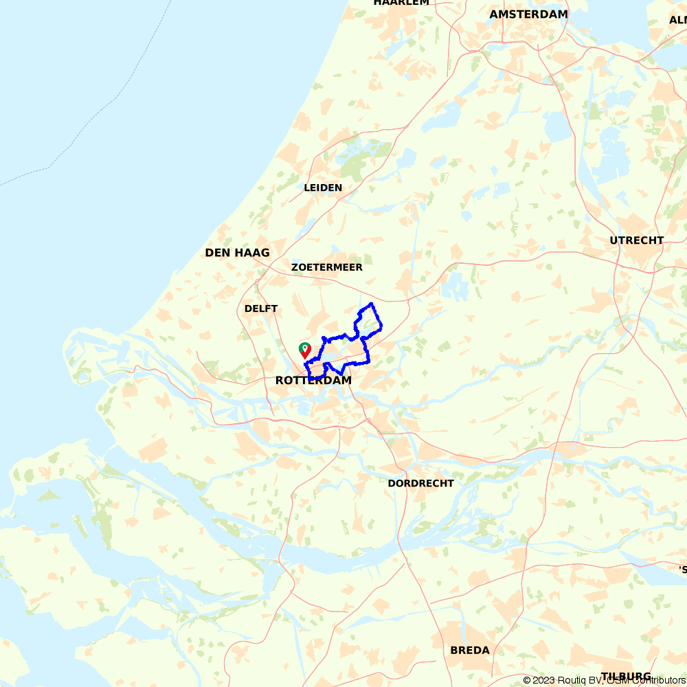 De prachtige natuur in en rond Rotterdam - Rotterdam - Fietsroute ...