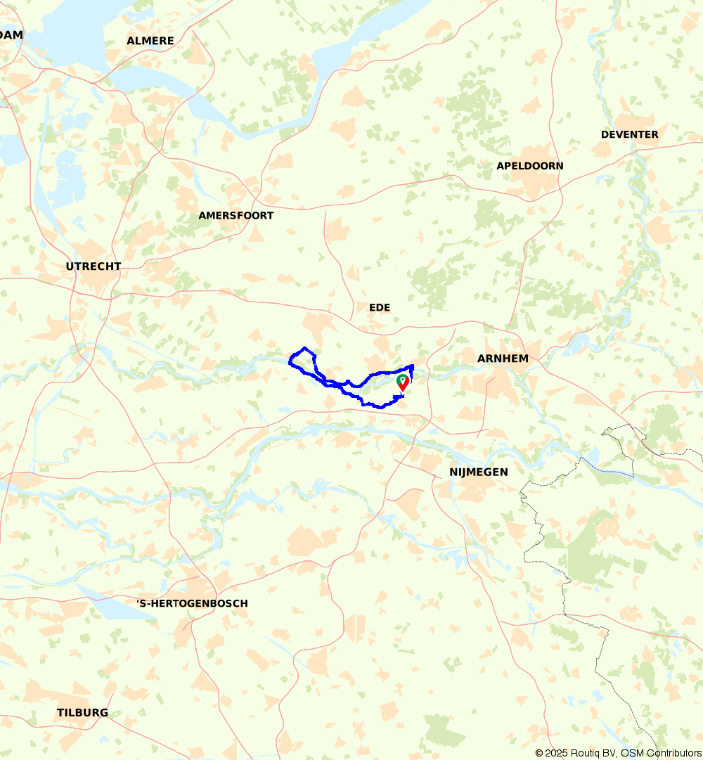 642698 Uitwaaien langs de Neder-Rijn