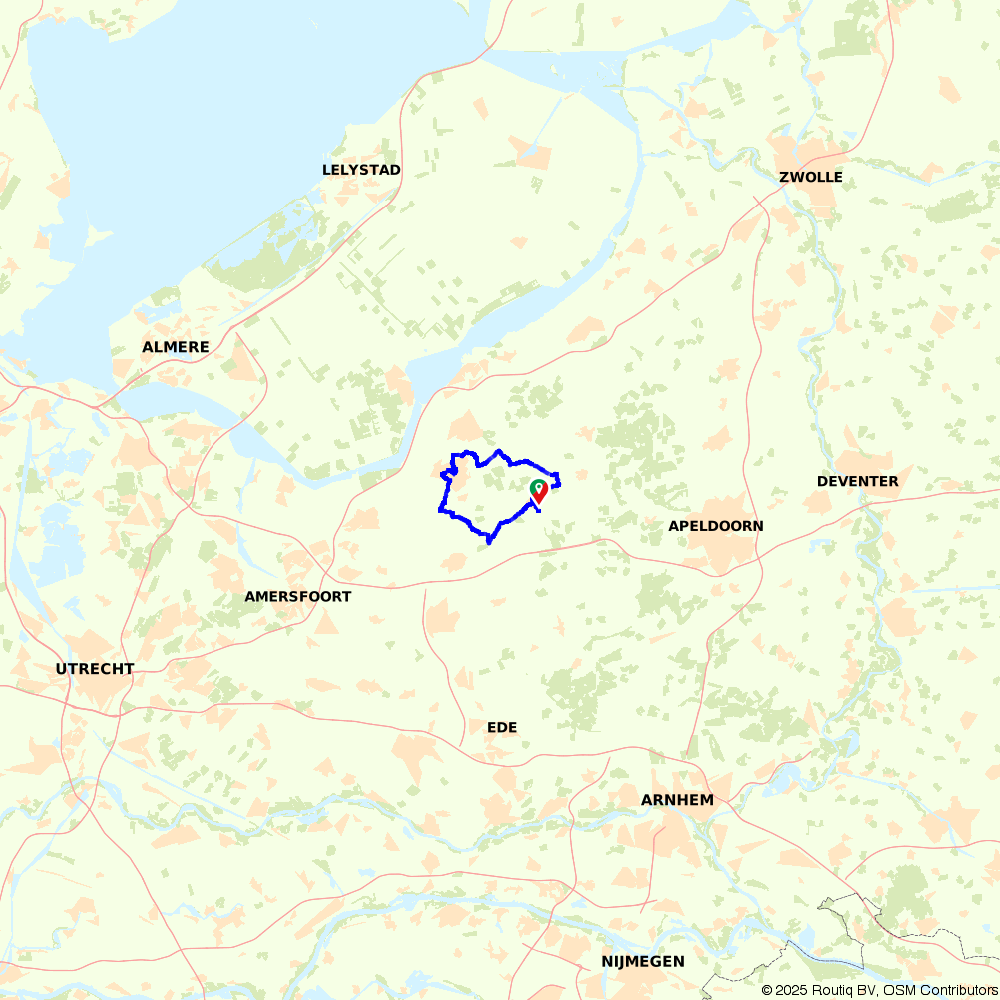 Cycling through the Houtdorperveld, the Speulderbos and Putten ...