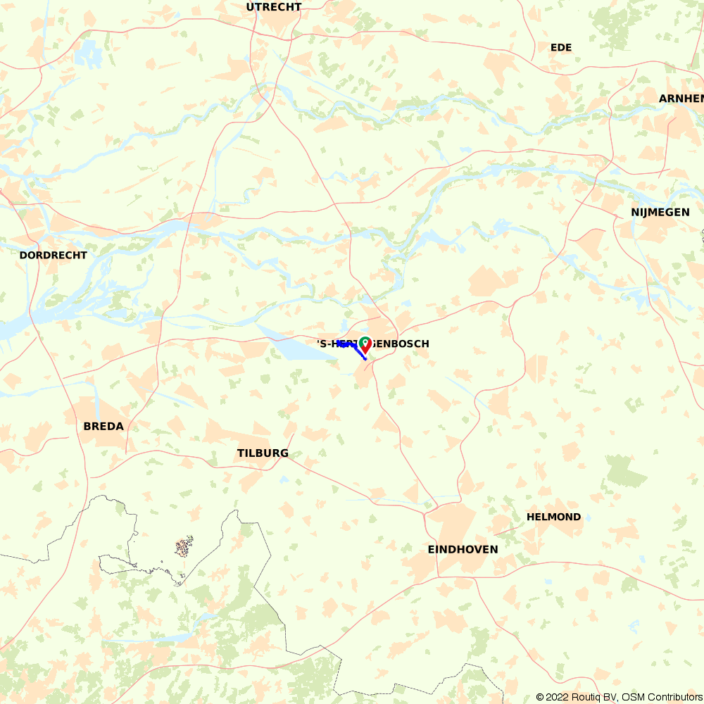 Vught round of Moerputten - Vught - Hiking route | Route.nl