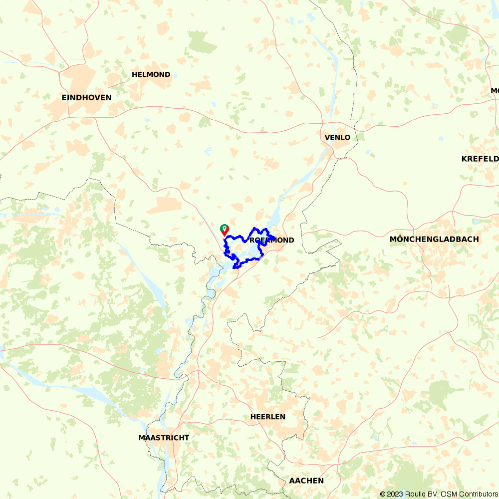 Grathem Roermond Grathem - Leudal - Cycling route | Route.nl