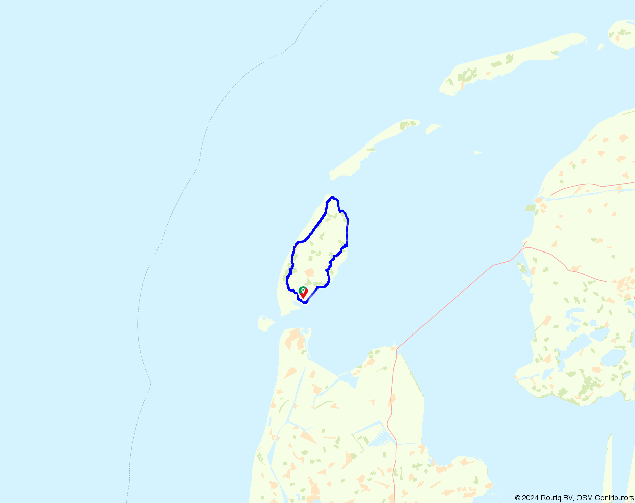 Tour of Texel - Texel - Cycling route | Route.nl