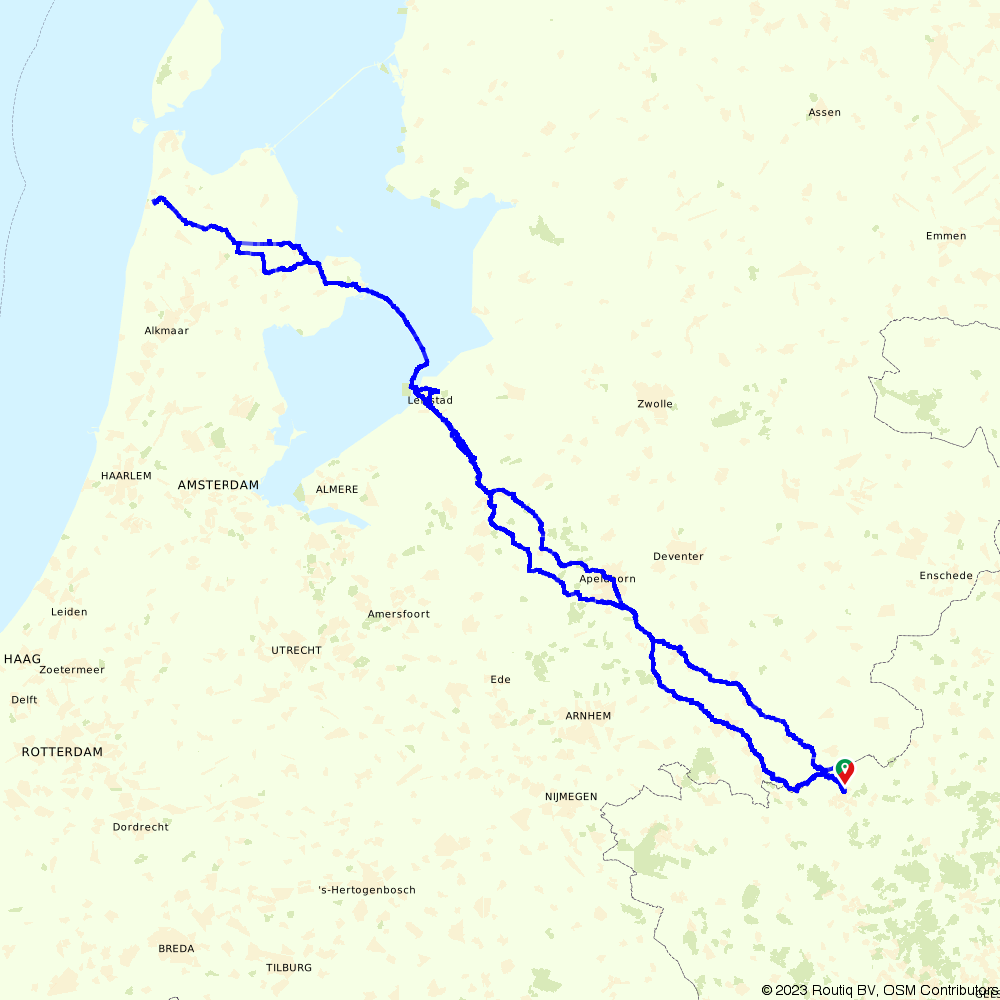 4 days tour from Bocholt to Callantsoog and back - Bocholt - Cycling ...