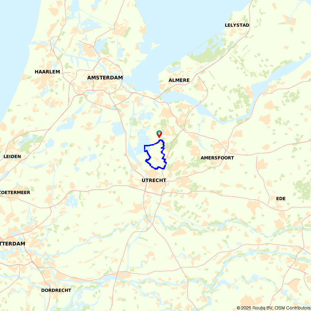 Lakes of Maarsseveen and Breukeleveen - Wijdemeren - Cycling route ...