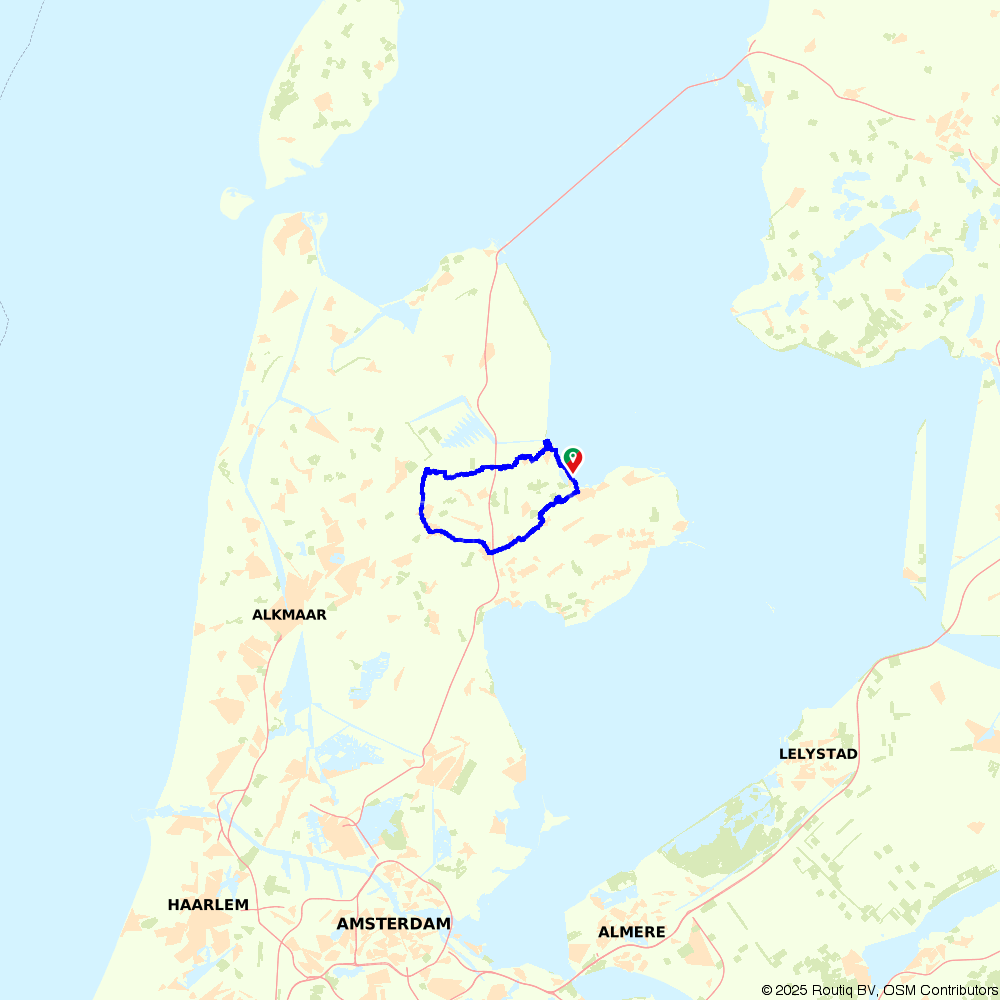 Cycling through West Friesland - Medemblik - Cycling route | Route.nl