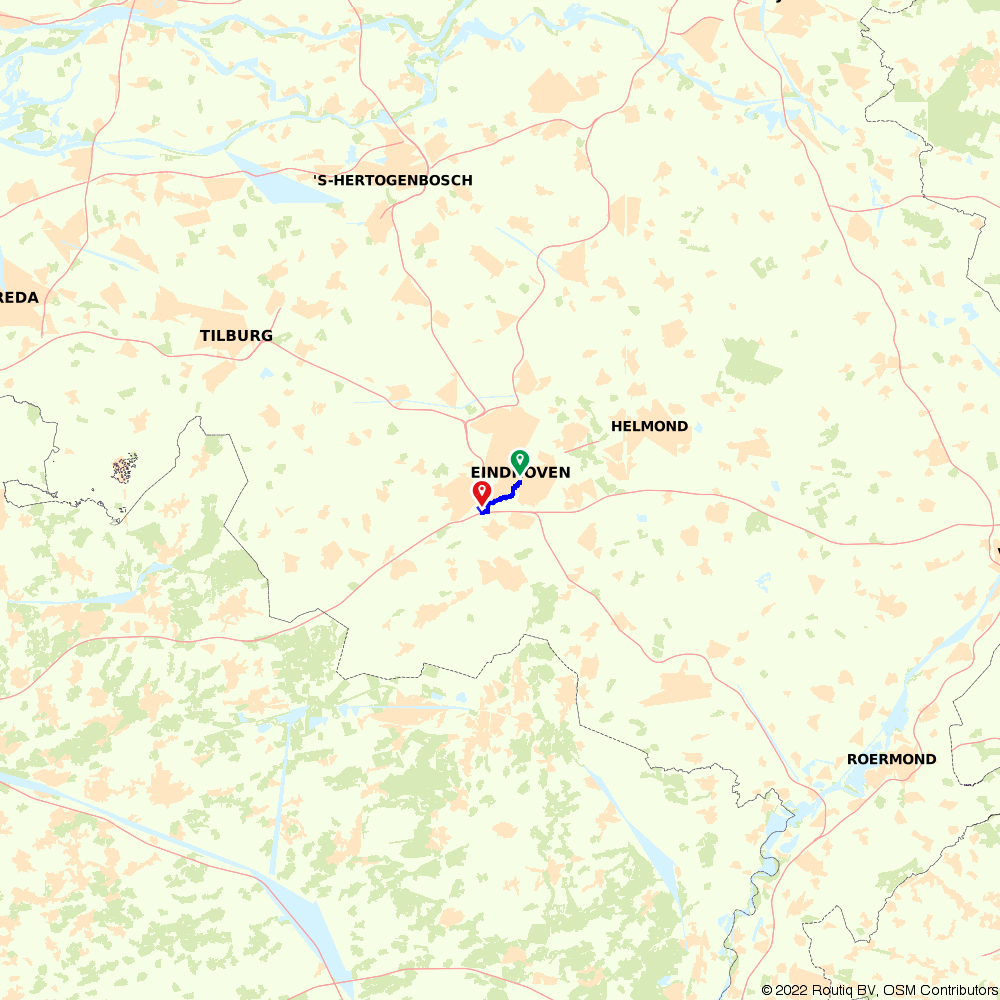 Dommel walking route 1 - Eindhoven - Hiking route | Route.nl