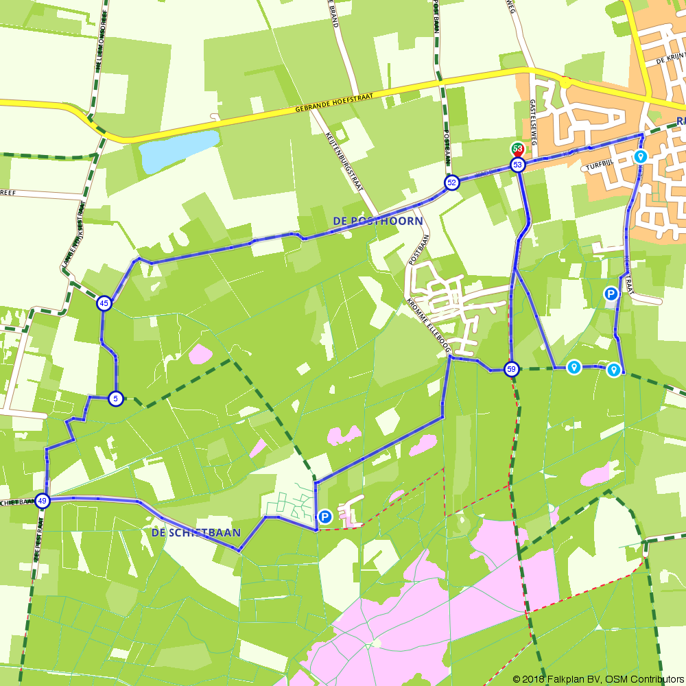 Rucphen - Rucphen - Hiking route | Route.nl