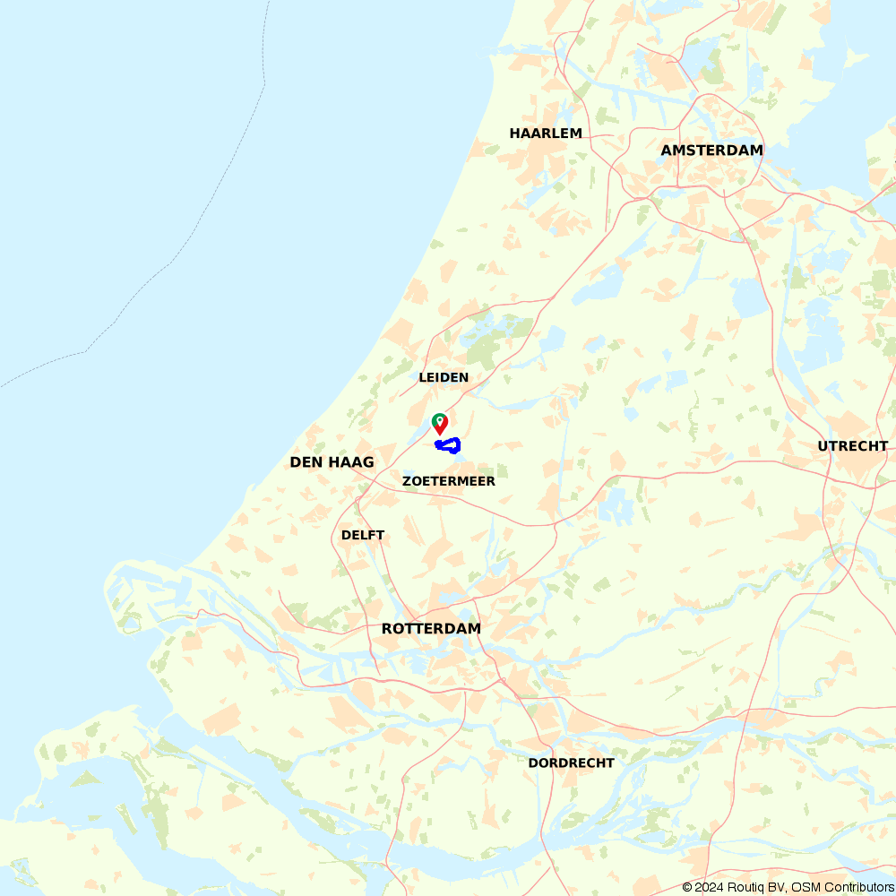 729952 Walking through the polders near Stompwijk