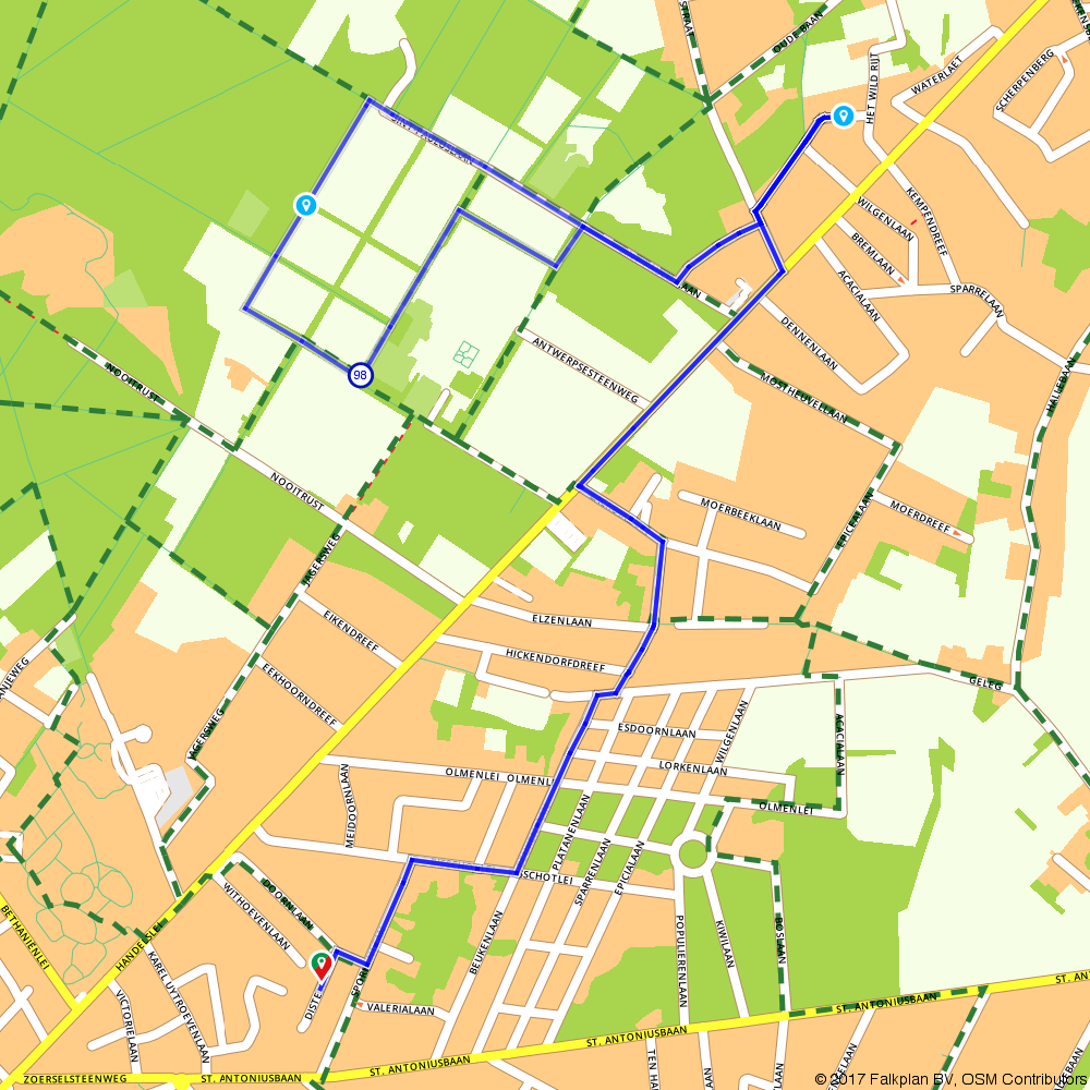 747794 Round Zoersel