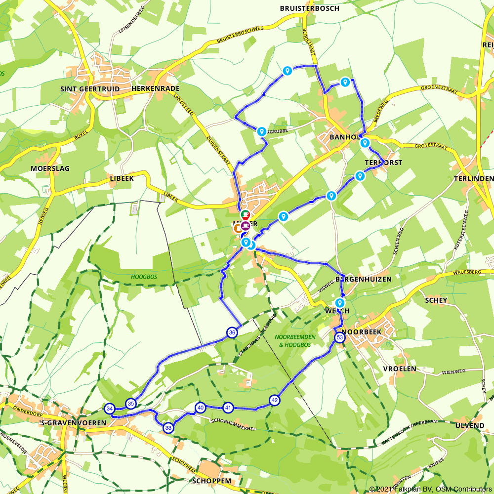 749279 Authentic villages in South Limburg and the Voer region
