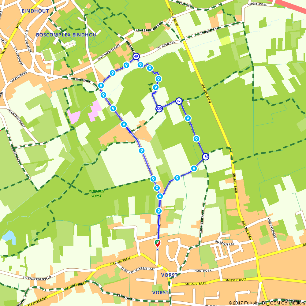 Rondje Laakdal - Laakdal - Wandelroute | Route.nl