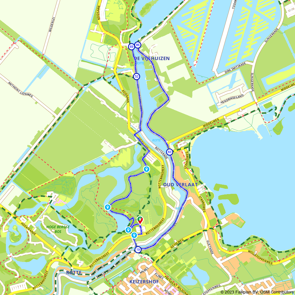 Wandelroute 755333 - Rondje Oud Verlaat. - Lansingerland - Wandelroute ...