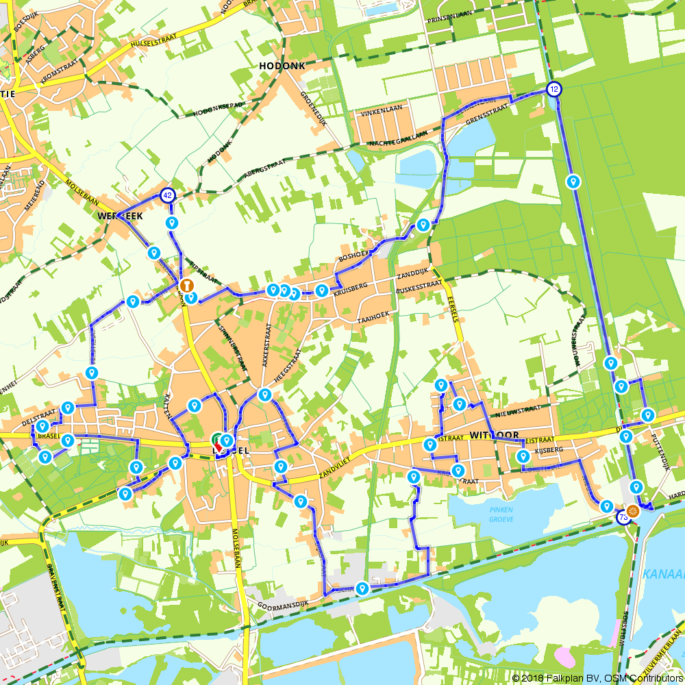 761362 Cycling through Dessel and surroundings