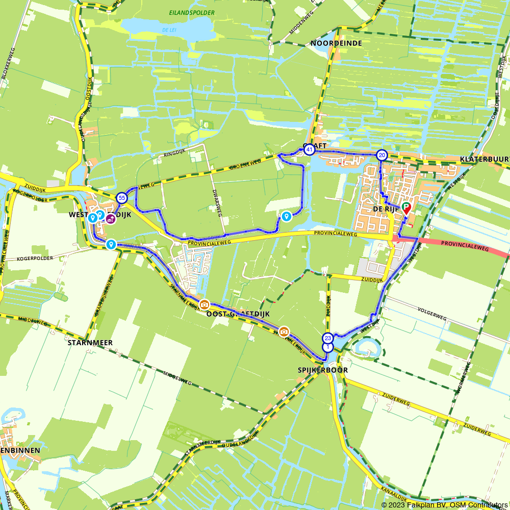 762689 Walking through the Rijp and West-Graftdijk