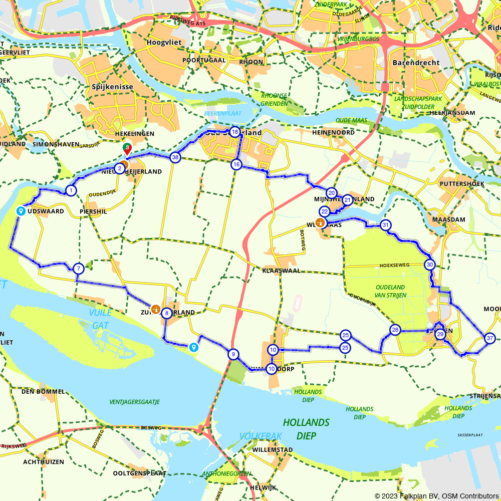 Routiq - 763526 Pavilion De Oude Tol route