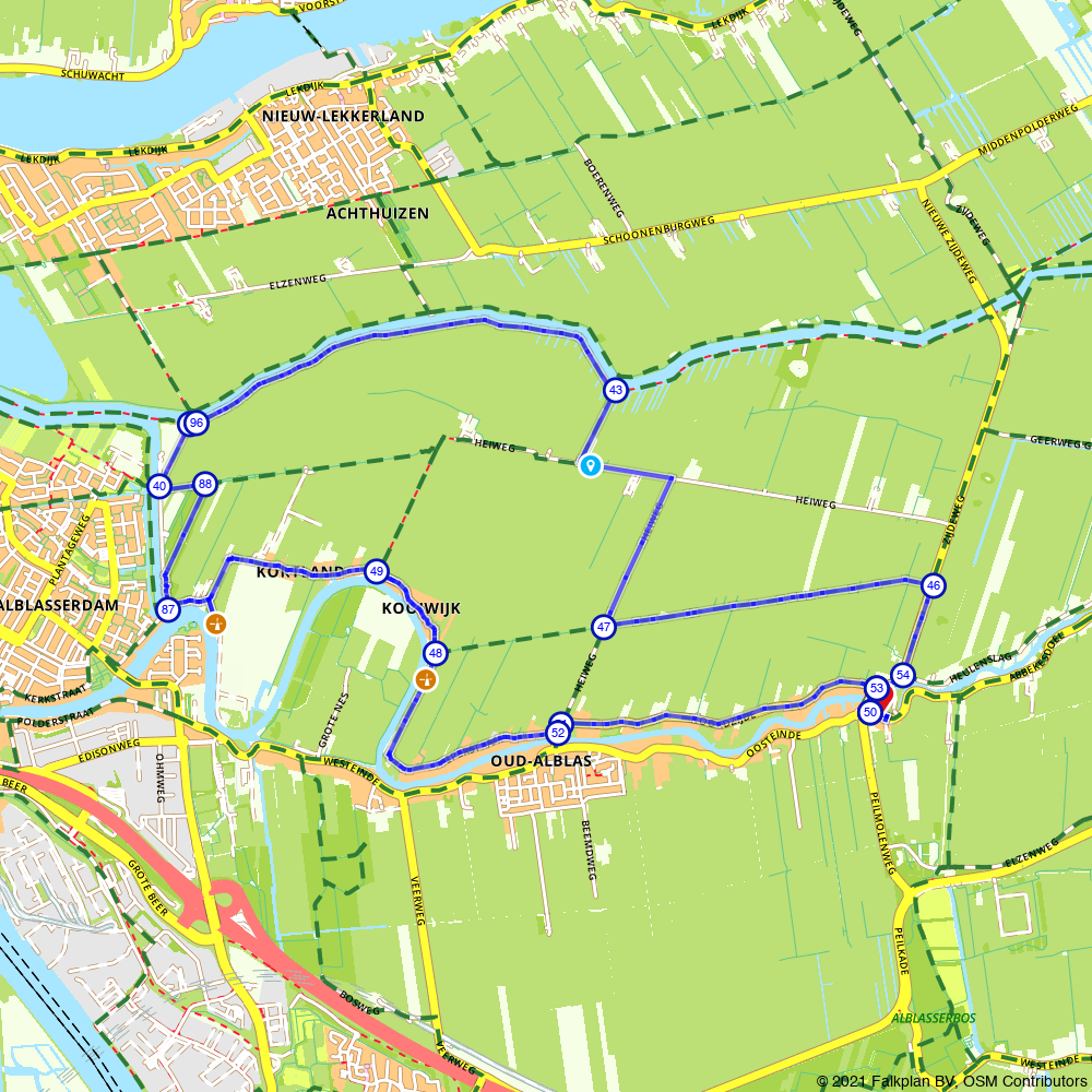 764182 Spaziergang durch den Alblasserwaard