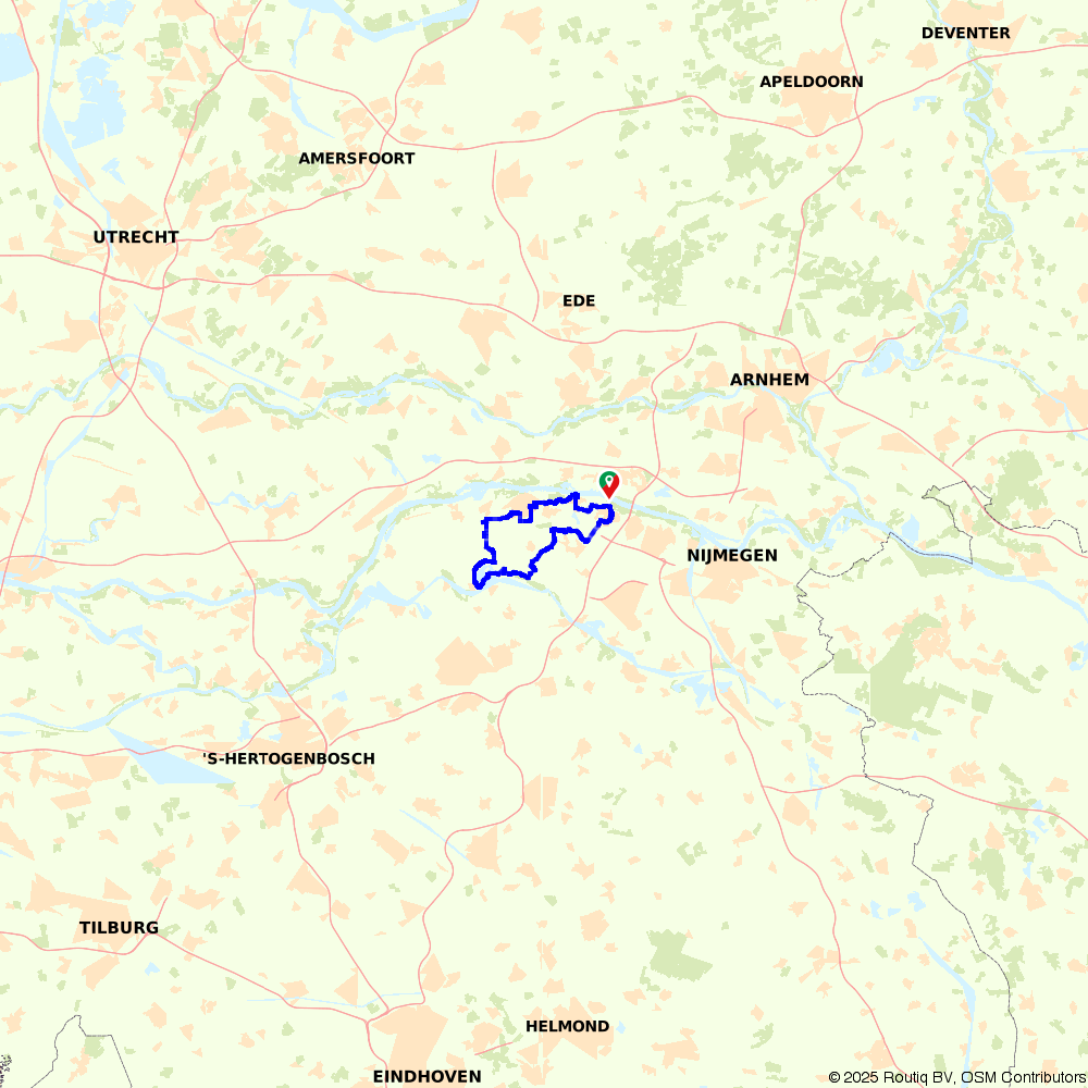 Cycling through Appeltern, Maasbommel and Winssen - Beuningen - Cycling ...