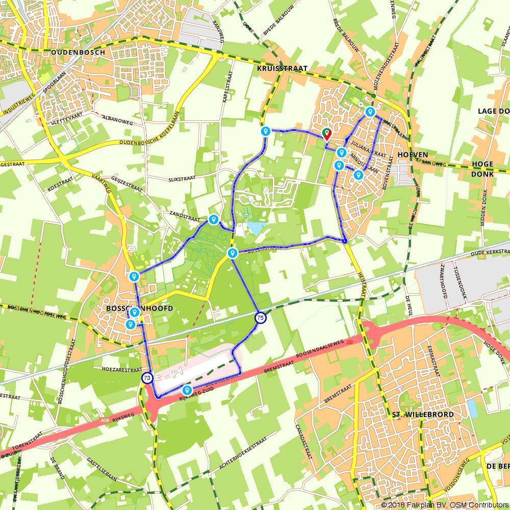 Hoeven - Bosschenhoofd practical traffic exam 2018 - Halderberge ...