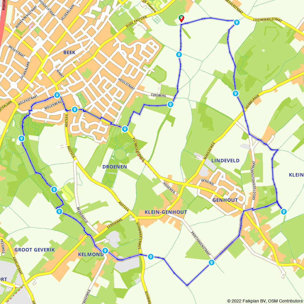 Routiq - 774052 Walking through Beek and surroundings