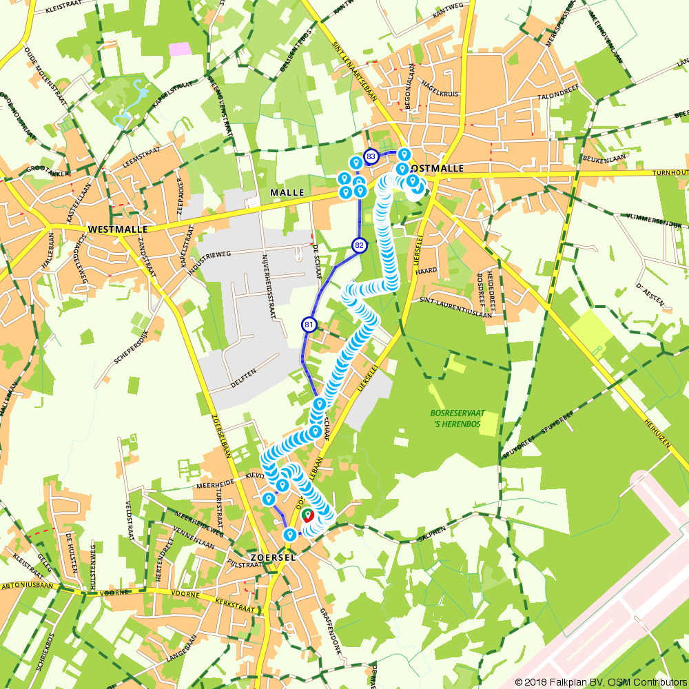 774251 WW - Zoersel Zonneputteke - Oostmalle castle - Zoersel