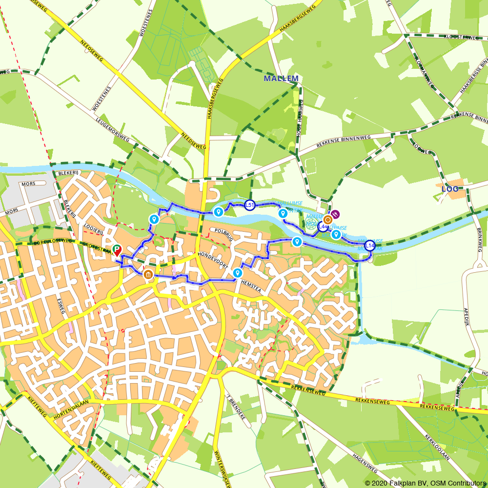 774387 Walking through Eibergen