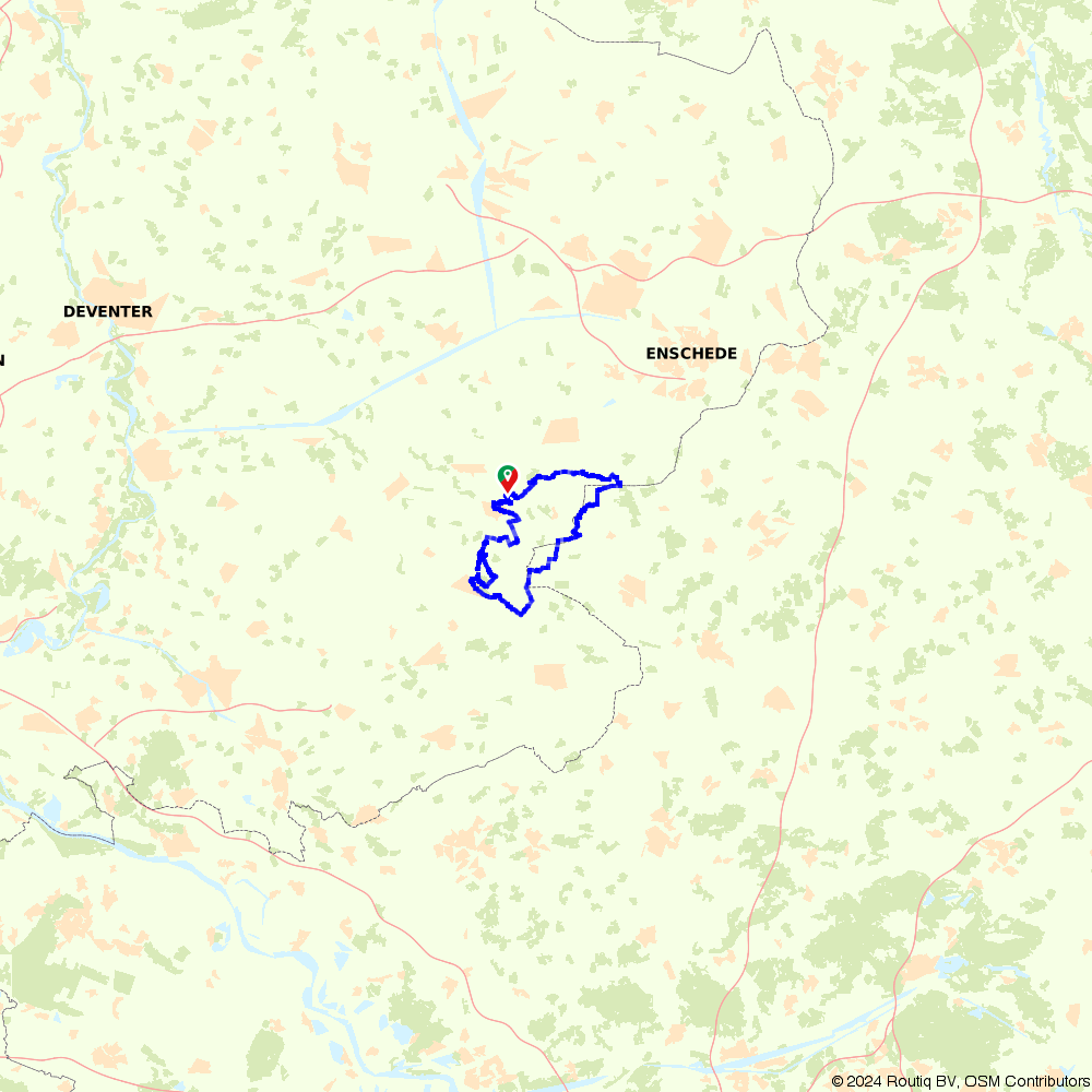 774391 Through Eibergen, Groenlo and the German border area
