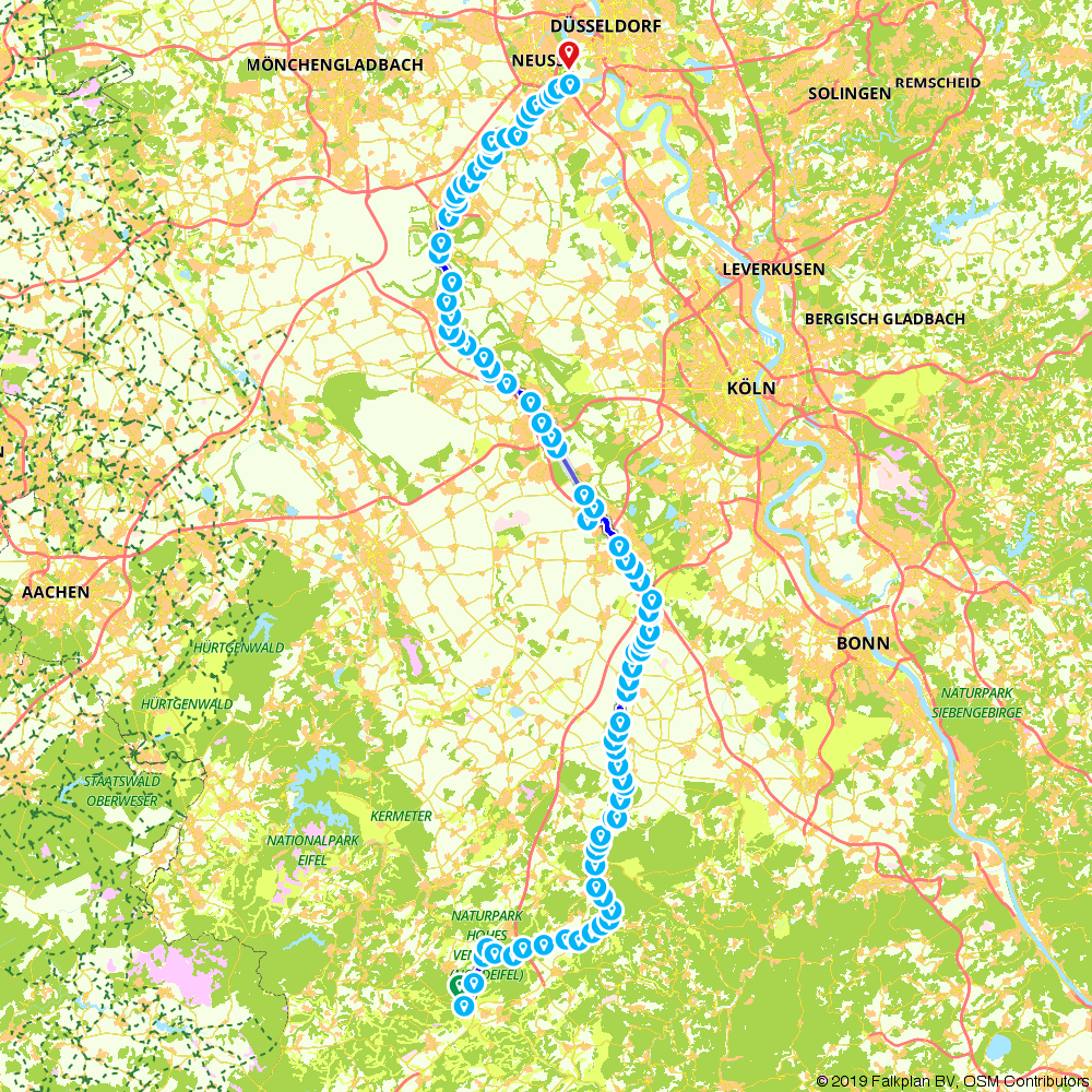 780248 Erft Cycle Route