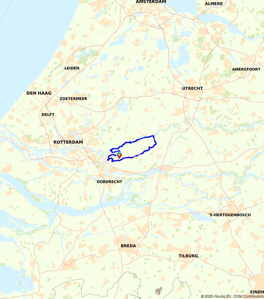 780720 Cycling through the authentic Alblasserwaard