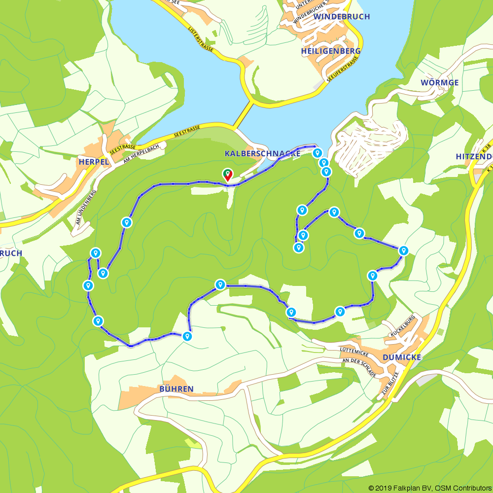 Culture Tour Drolshagen - - Hiking route | Route.nl