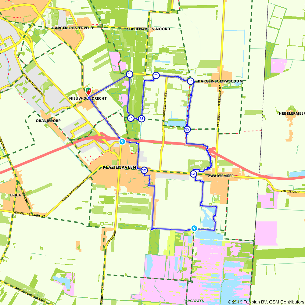799050 Lost Wings Route Klazienaveen-Zwartemeer
