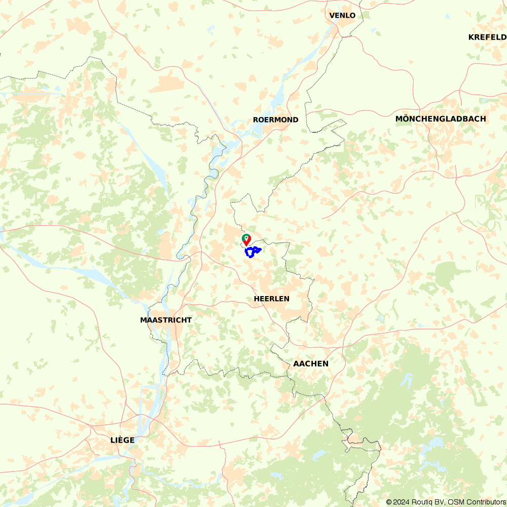 Walking through Doenrade and Bingelrade - Doenrade - Hiking route ...