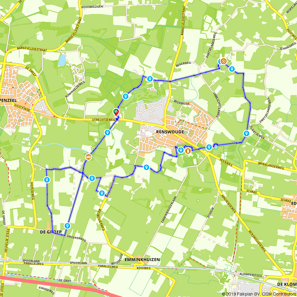 Routiq - 831553 Walking around Renswoude