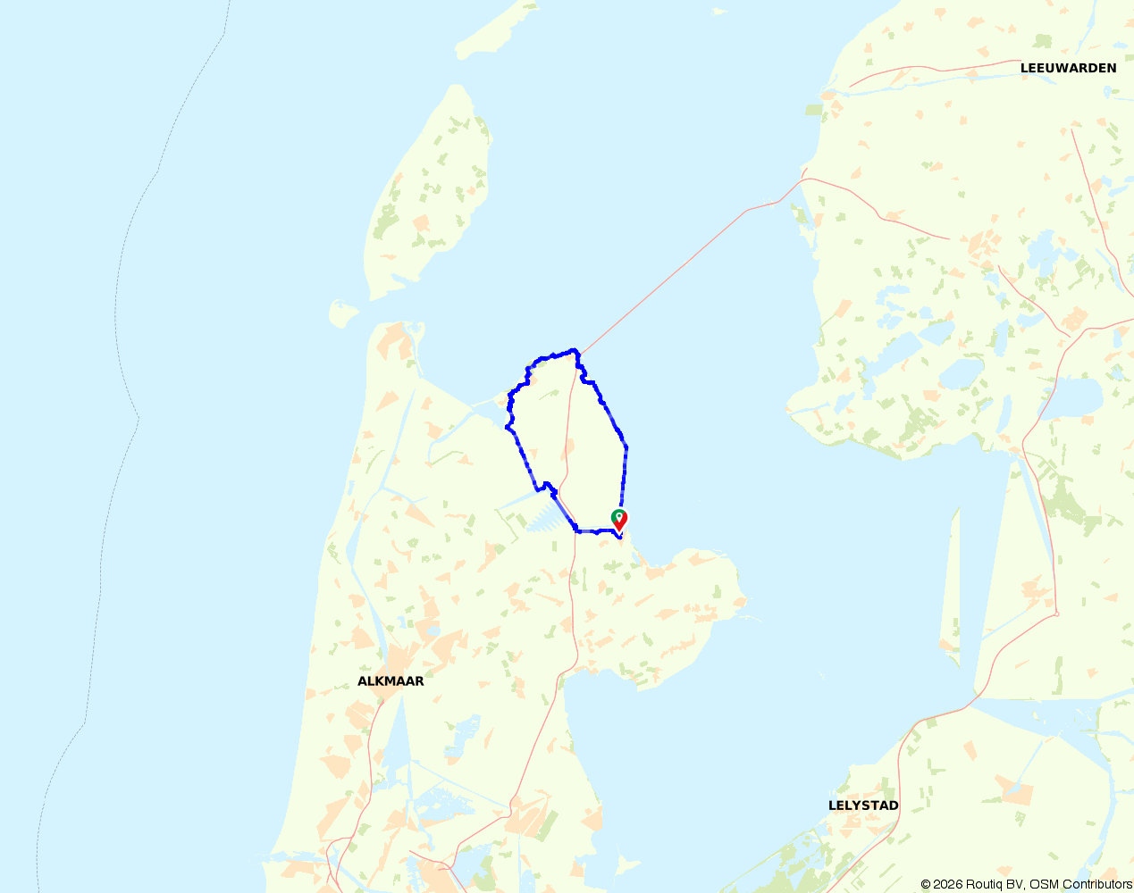 From Medemblik to Wieringen - Medemblik - Cycling route | Route.nl
