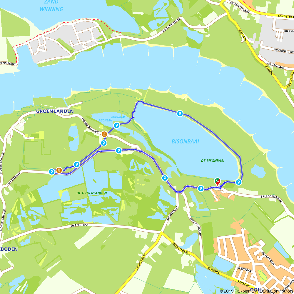Stroll through the green floodplains of the Waal - Berg en Dal - Hiking ...