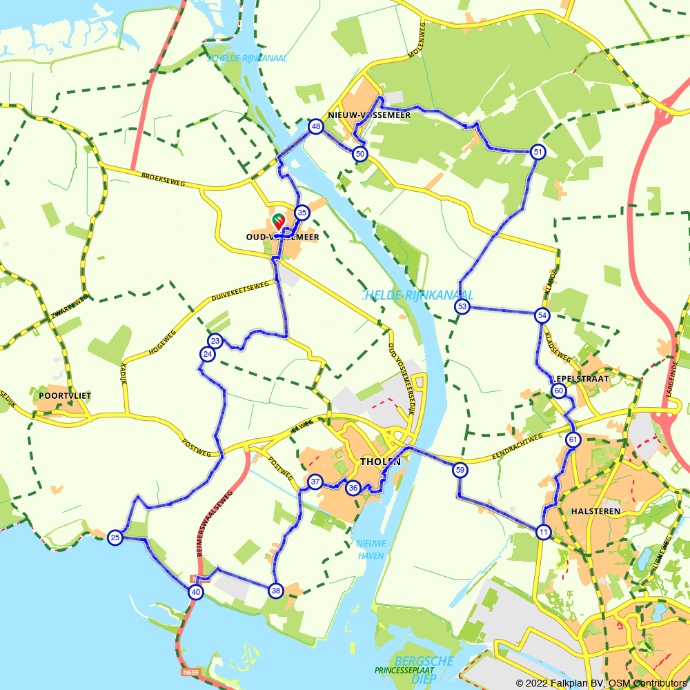 861137 Tour of Halsteren and Tholen from Oud-Vossemeer