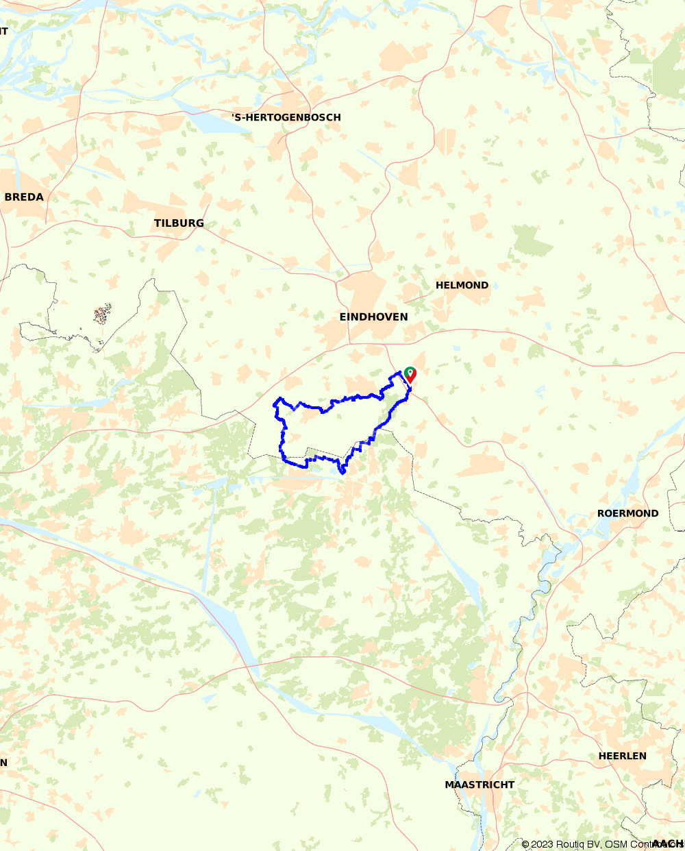 FSL, Westerhoven, Bergeijk, Cartierheide, Bocholt-Herentals Canal, the ...
