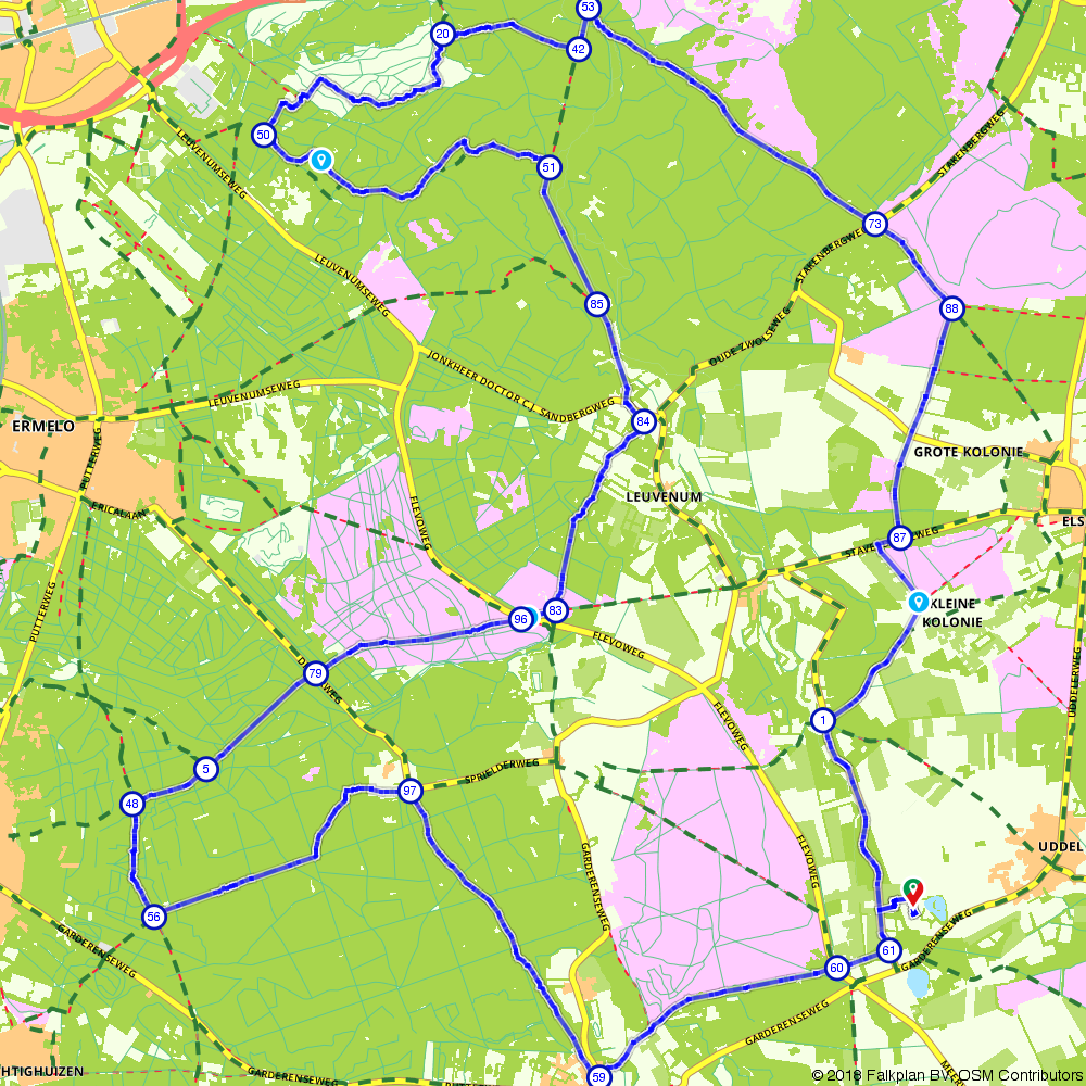 874751 Northwest route from Uddel