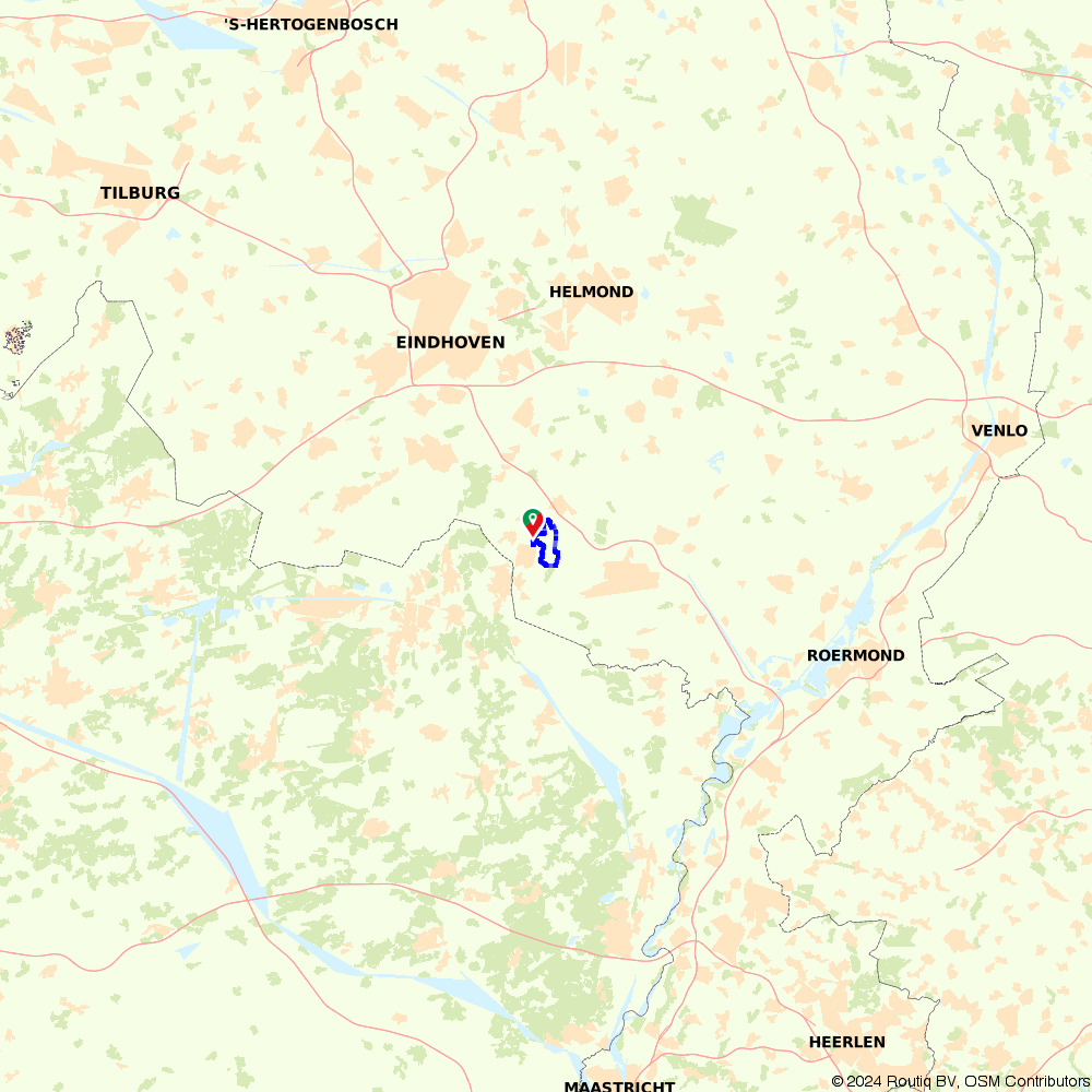 887226 Walking through the outskirts of Budel