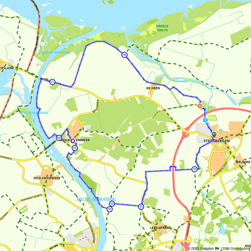 Routiq - 889088 A beautiful route through Steenbergen and surroundings