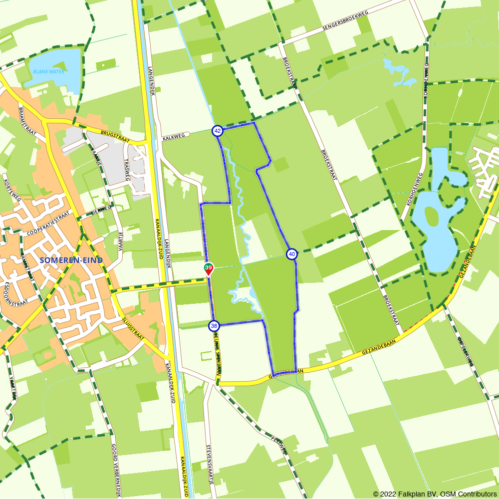 Walking route Someren-Eind - Someren - Hiking route | Route.nl