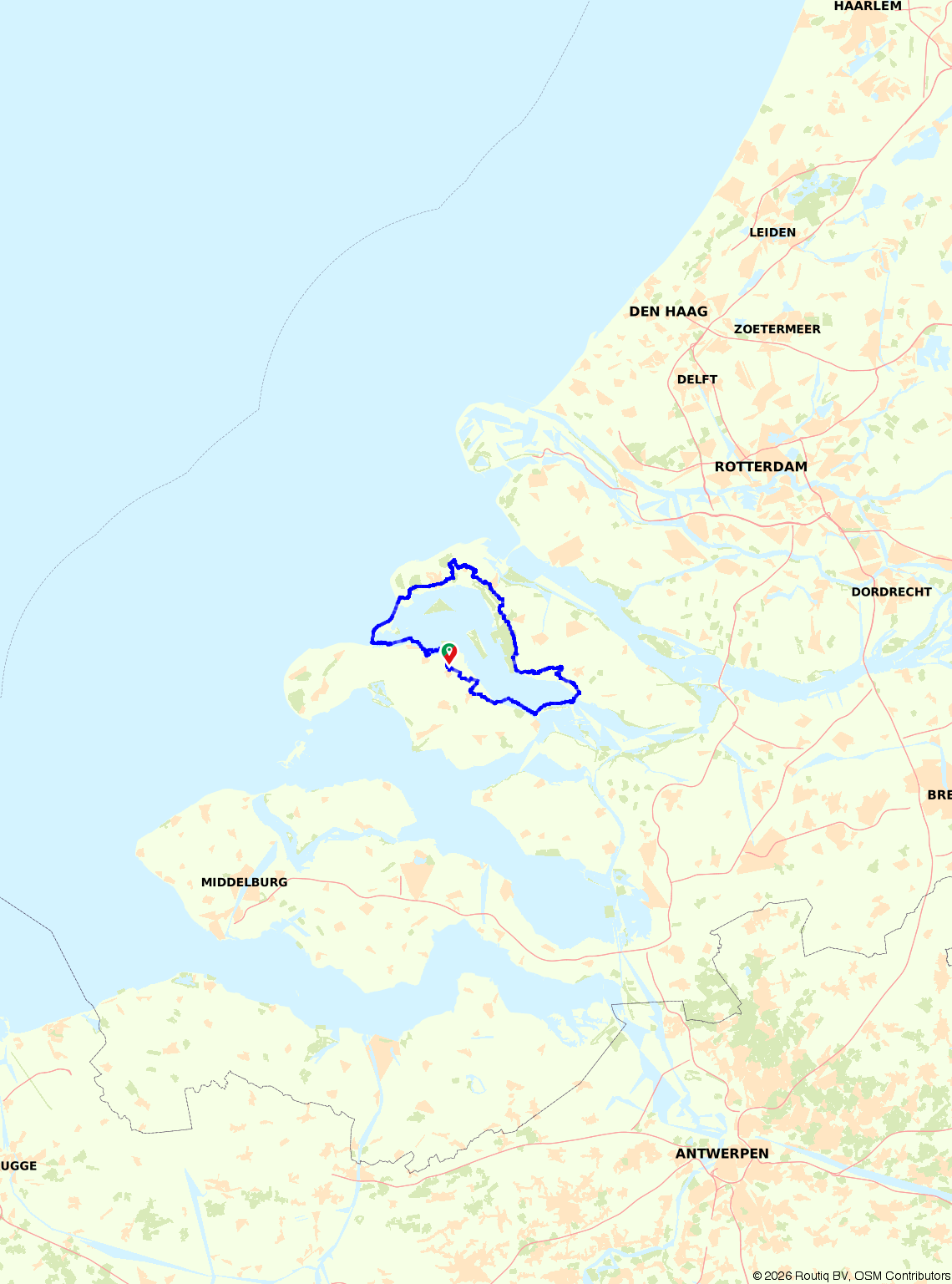 Cycling tour around the Grevelingenmeer - Schouwen-Duiveland - Cycling ...