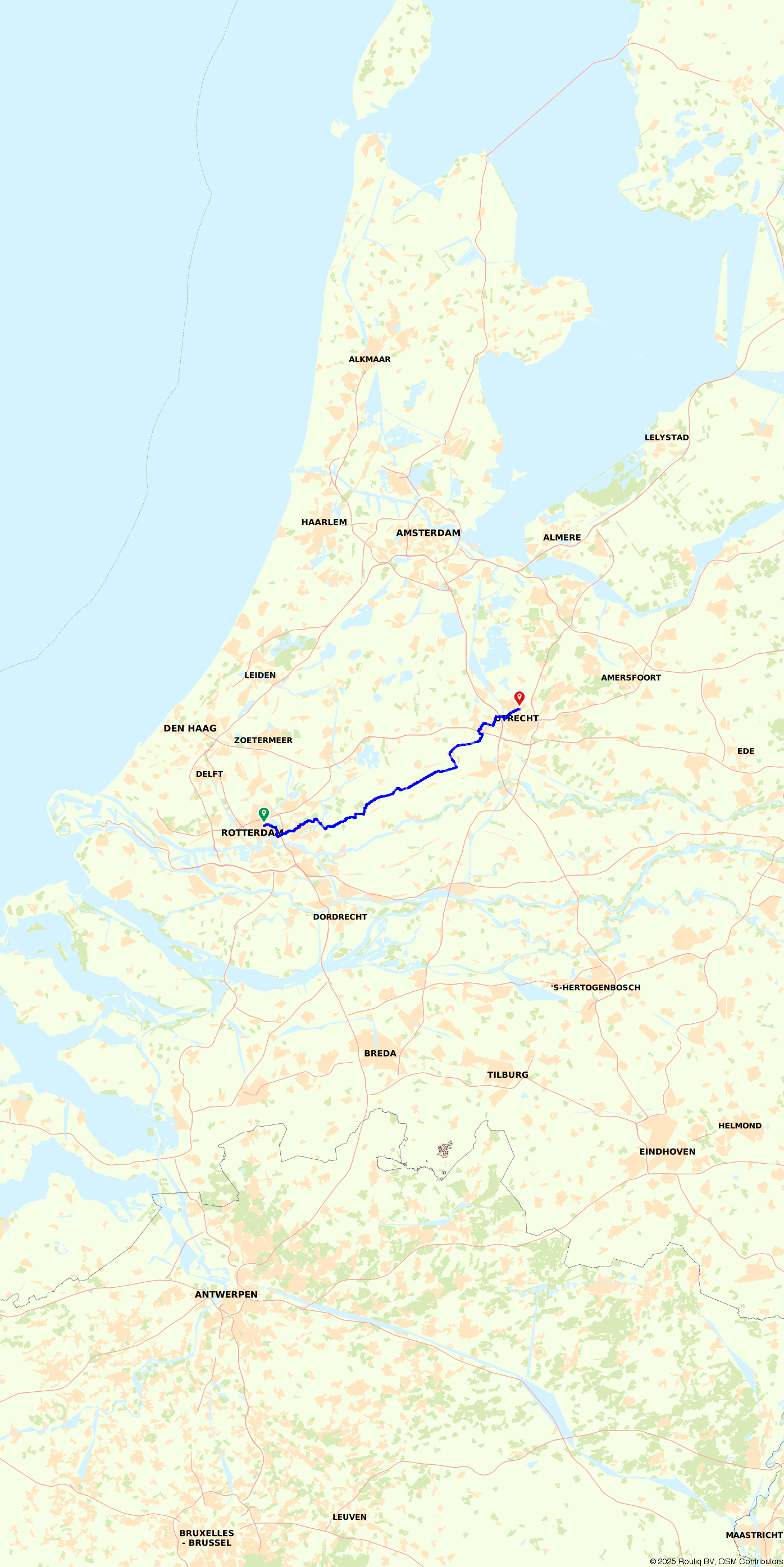 Routiq - 916278 Rotterdam -> Utrecht