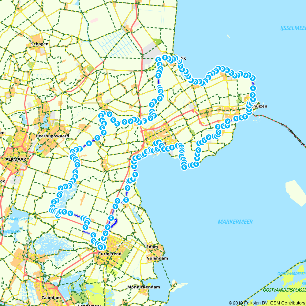 20-Cog route - Purmerend - Cycling route | Route.nl