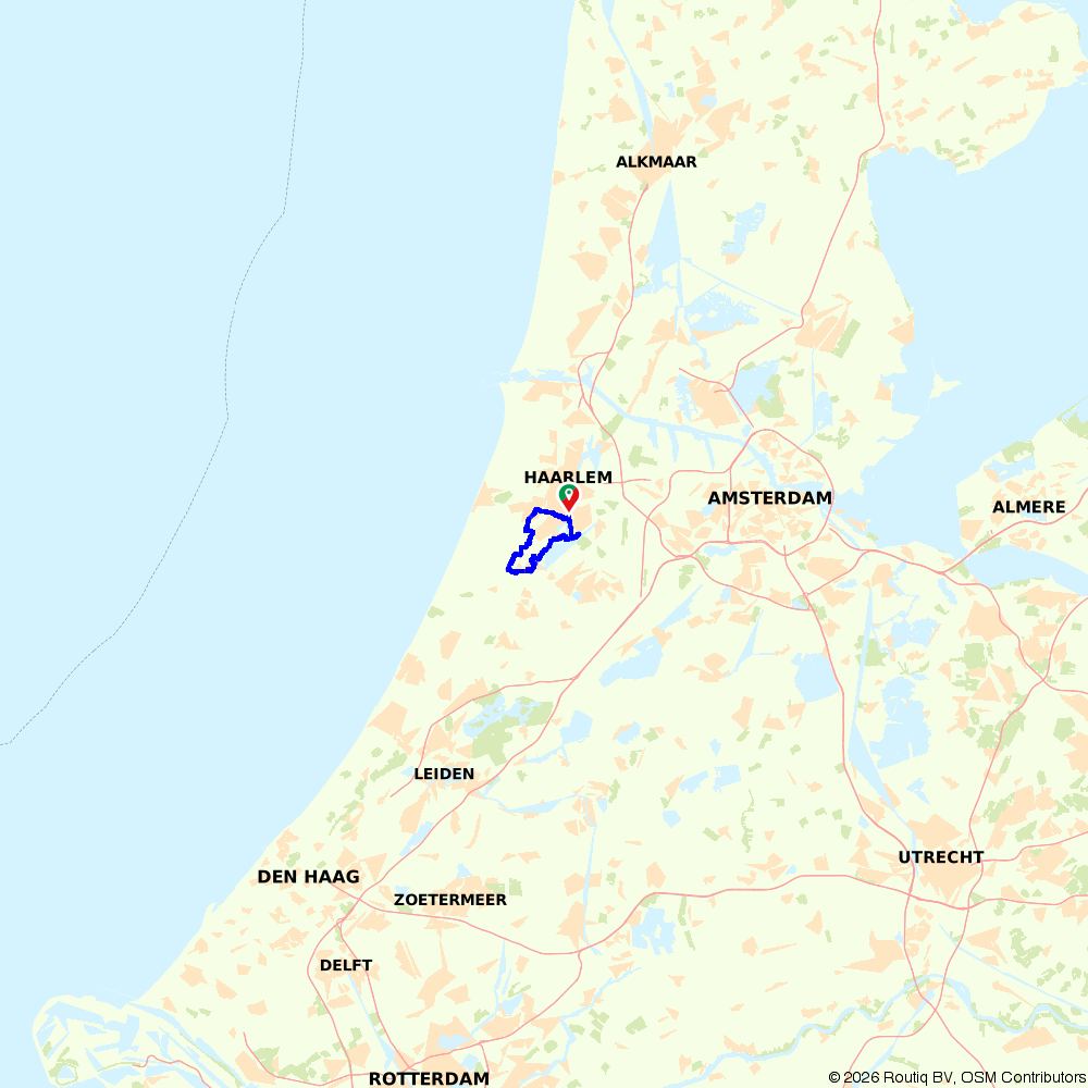 De natuur in rondom Heemstede - Haarlem - Fietsroute | Route.nl