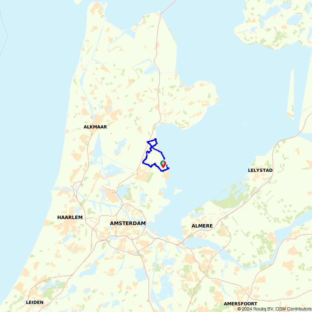 Cycling through the North Holland landscape - Edam-Volendam - Cycling ...
