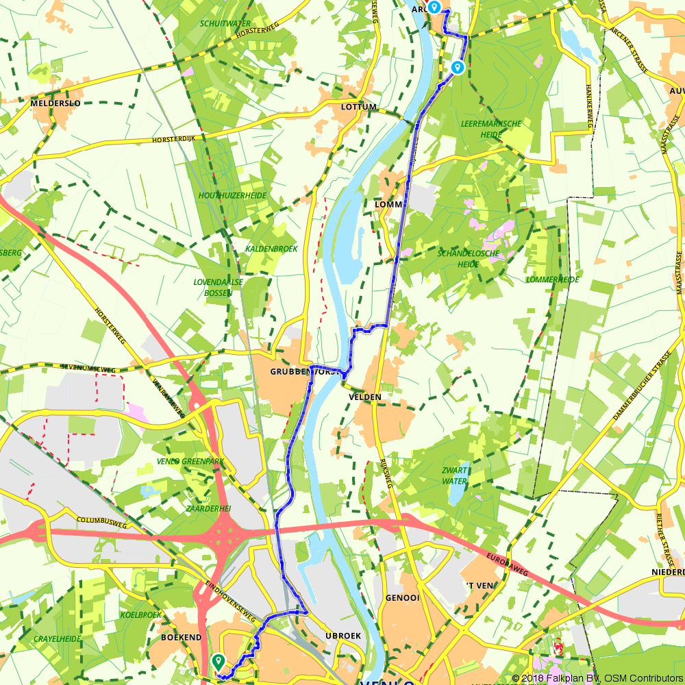 935138 From Venlo to Arcen
