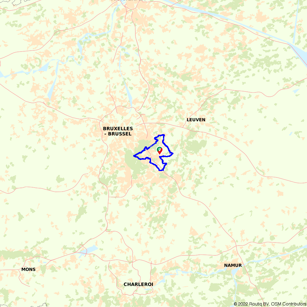 Grape Route - Overijse - Cycling route | Route.nl